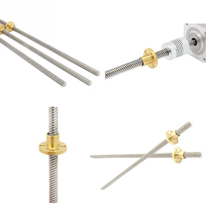 Metric Thread Tr8x2 Linear Actuator Lead Screw for 3D Printer from ...