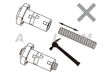Cautions About Use of Ball Screws - ALM