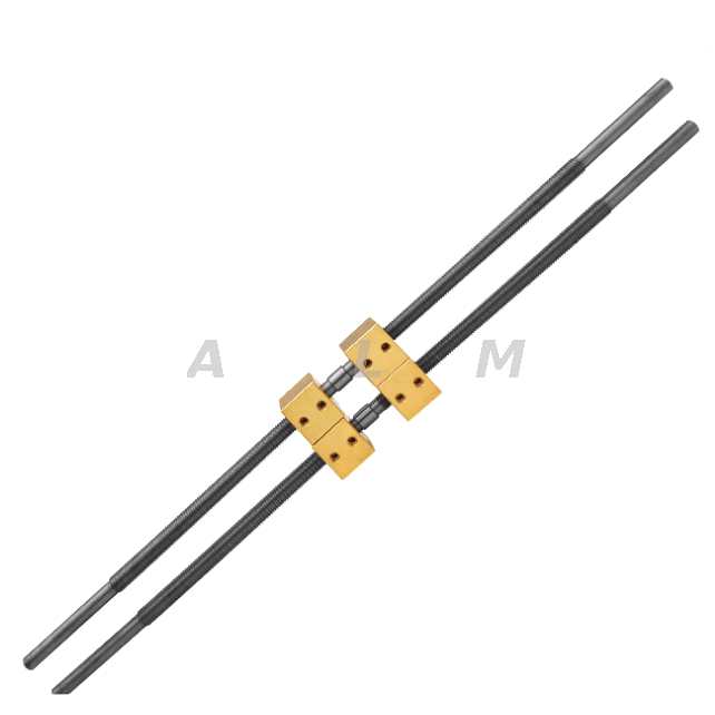 Bi-directional T6x2 T6x3 T6x4 T6x6 Right And Left Hand Lead Screw from ...