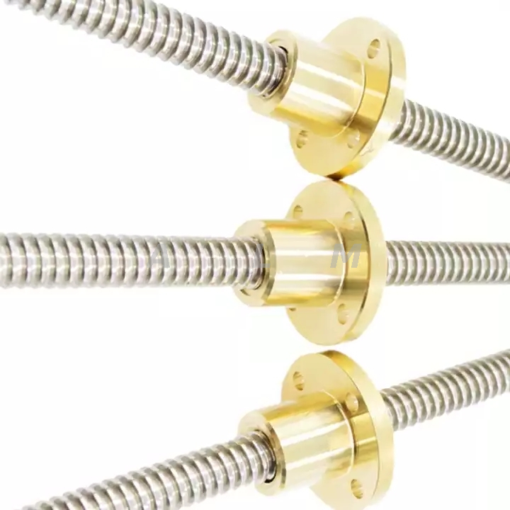 Diameter 16mm Lead 8mm Trapezoidal Tr16x8 Lead Screw from China ...