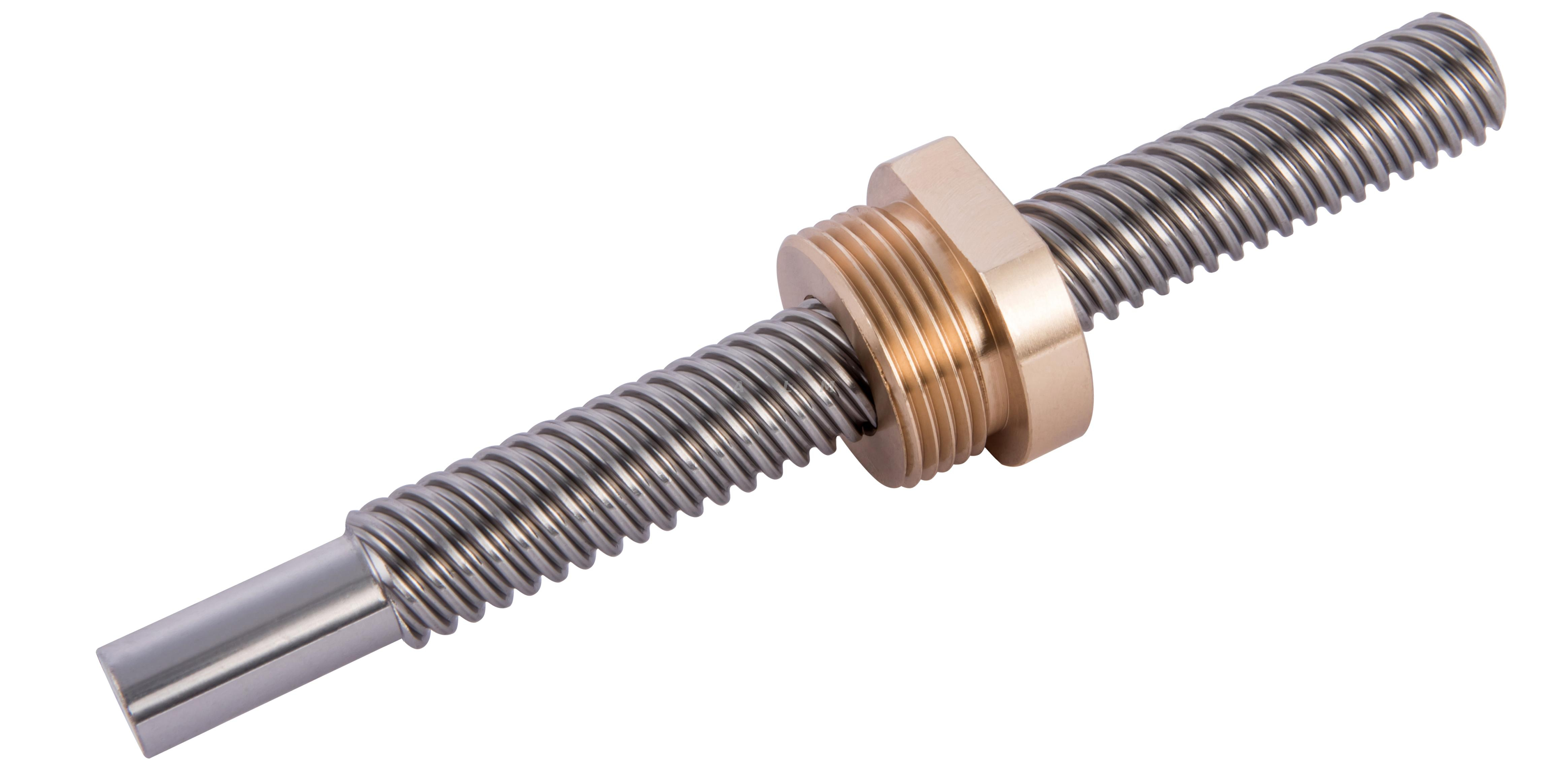 Diameter 10mm Lead 5mm Tr10X5 Trapezoidal Lead Screw from China ...