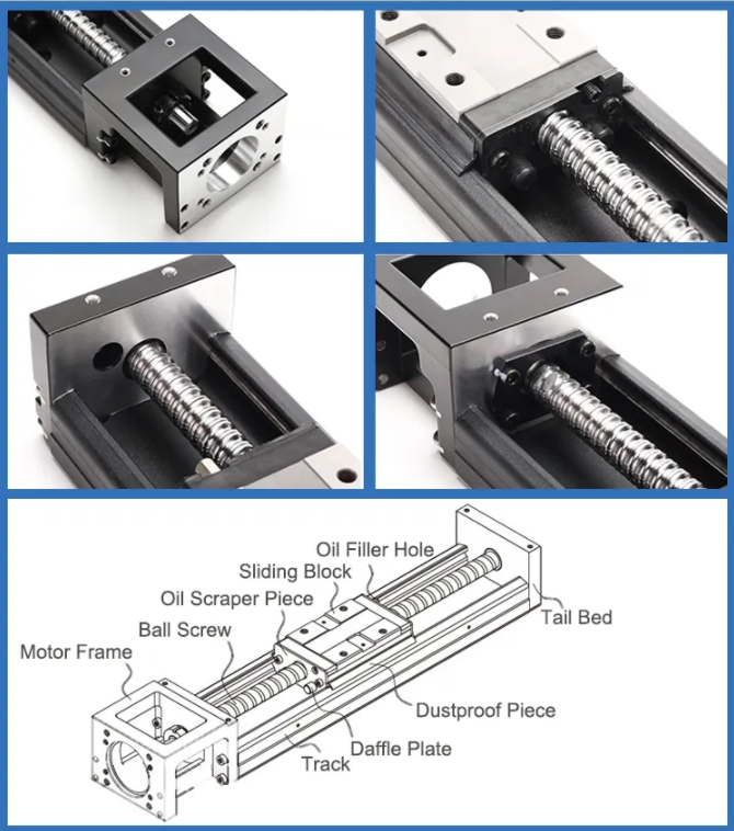 Hiwin Smooth Running Linear Actuator KK8610 Linear Slide Module from China manufacturer - ALM