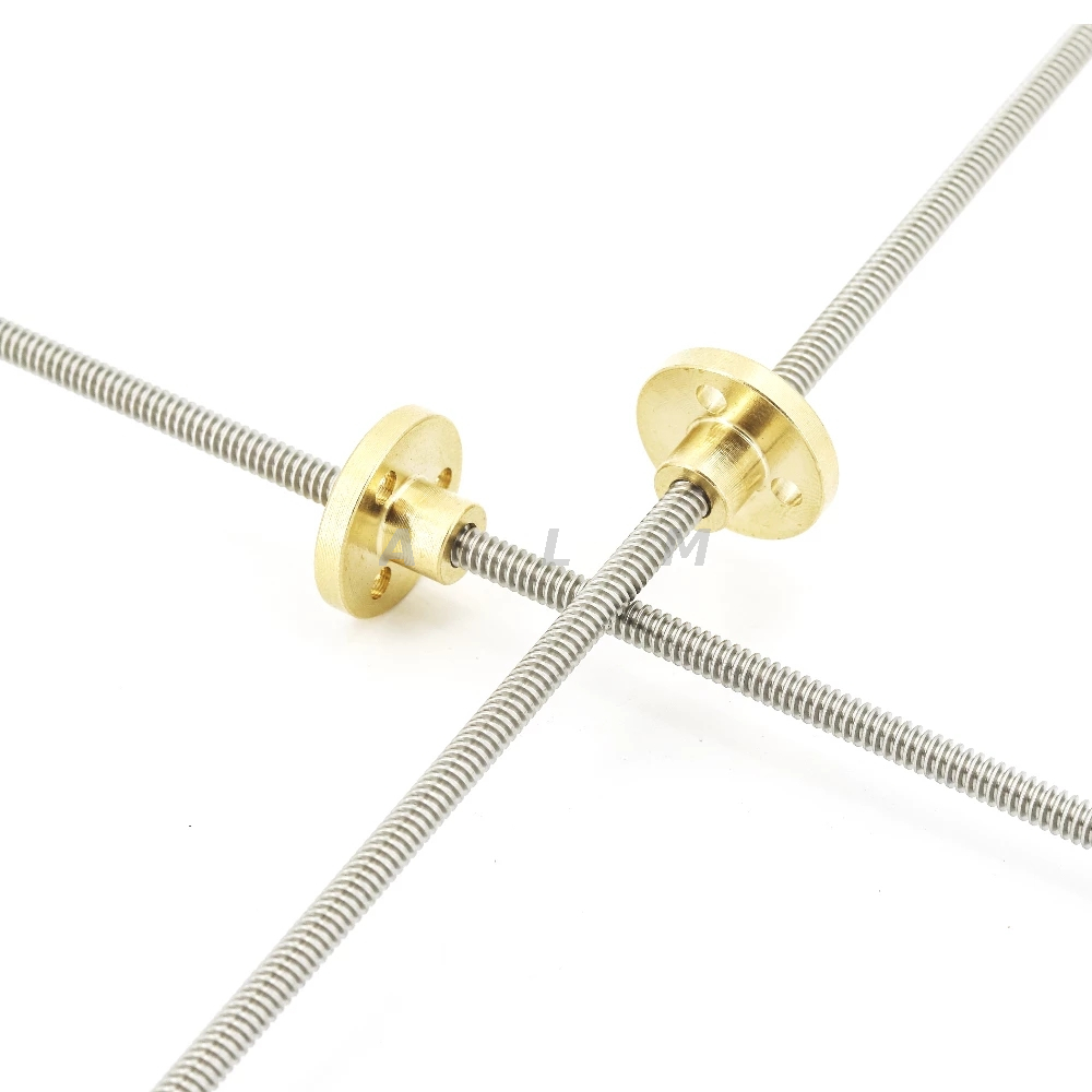 Diameter 4mm Lead 1mm Mini Cost-Effective Tr4x1 Trapezoidal Lead Screw ...