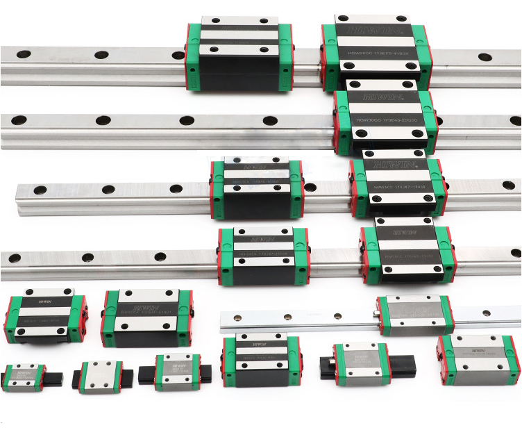 HIWIN HGH rail and slide block linear motion guide from China manufacturer - ALM