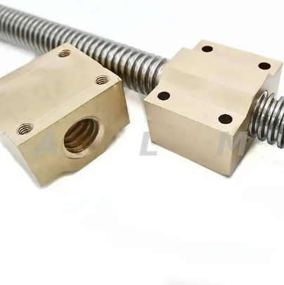 T16 Pitch 3mm Carbon Steel/ Stainless Steel Threaded Spindle T16x3 Lead ...