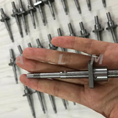 16mm Pitch 2mm Internal-deflector Type 1602 Ball Screw Linear Systems ...